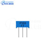 China 3362P 103 10k Trimmer Potentiometer Adjustable Resistor 1/4˝ Square for sale