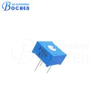 China 3386F 5K 10K 20K 50K Single Turn Cermet Trimpot Potentiometer for sale