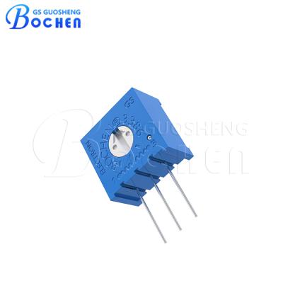 China 3386W SMD Multi Turn Trimmer Potentiometer 10k Through Hole Mounting for sale