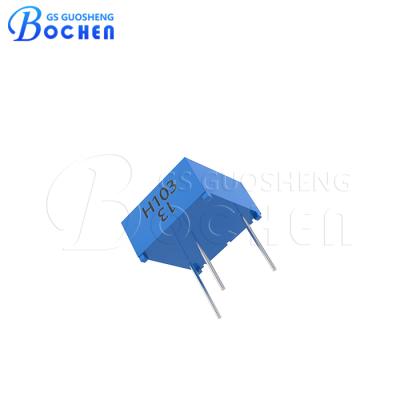 China Top Adjustment Sealed Trimmer Potentiometer 100 Ohm Trimpot 3362H-1-103LF for sale