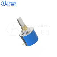 China WXD10 10K Ohm 2W Wirewound Potentiometer 10 Turn Panel Mount with ±0.25% Linearity and -55℃ to +125℃ Temperature Range for sale