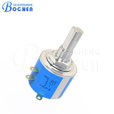China Single Gang Potentiometer 3540s-1-102 502 1k 5k 10k Precision Wirewound Potentiometer for sale