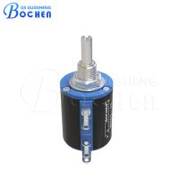 China WXD3-13 16mm Shaft 10-Turn Wirewound Precision Potentiometer 2W 10kΩ ±5% Tolerance for sale