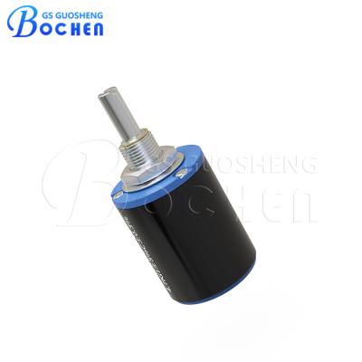 China WXD3-13 Precision Multiturn Wirewound Potentiometer 10K Ohm 10 Turns 2W Power Industrial Grade for sale