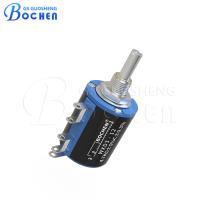 China WXD3-13 20mm Shaft 10-Turn Wirewound Precision Potentiometer 2W 100Ω-100KΩ for sale