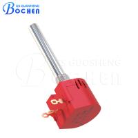 China TW1502ka Wirewound Potentiometer Single Turn Long Metal Shaft Rotary Resistor for sale