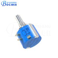 China 3540S-1-202L 2W 2k Ohms Wirewound Potentiometer with 0.25% Linearity and 3600° Travel for Industrial Control for sale