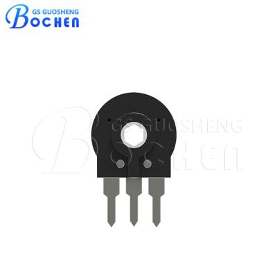 China PT10 10mm Horizontal Through Hole Carbon Film Potentiometer 100Ω-5MΩ Range 0.15W Power Rating for sale