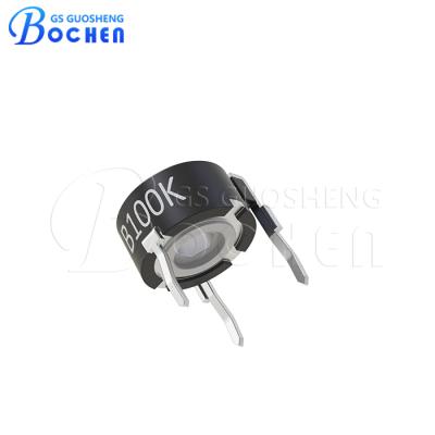 China PT06 25k ohm Variable Resistor 6mm Carbon Trimmer Potentiometer with 10,000 Cycle Life and IP54 Protection for sale