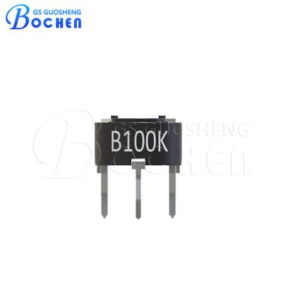 China PT6 6mm Carbon Trimmer Potentiometer 220Ω to 5MΩ 0.1W Vertical Through Hole Trimpot for sale