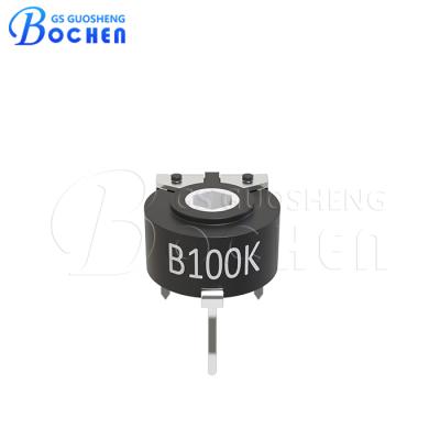 China Piher PT6KV 6mm Carbon Film Trimmer Potentiometer with 220Ω-5MΩ Range and 10,000 Cycle Life for sale