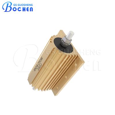 China RX24 Aluminum Housed Power Wirewound Resistor 250W 10 Ohms 5% Tolerance for Industrial Applications for sale