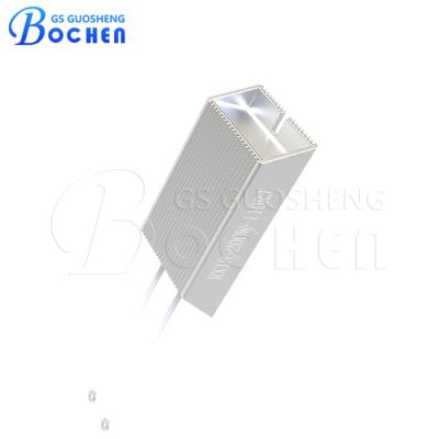 China RX18 400W Aluminum Enclosed Wirewound Resistor 5% Tolerance 0.1-30K Ohm Range for Industrial Applications for sale