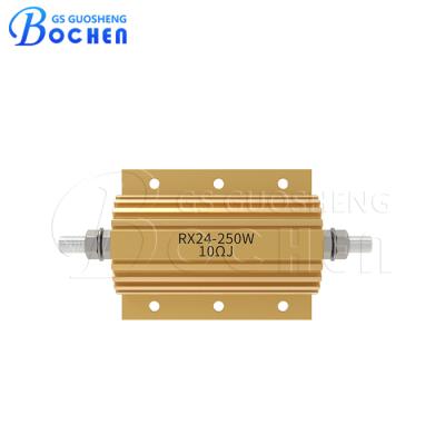 China BOCHEN RX24 Aluminum Shell Wirewound Resistor 50W 100W 1000W with ±1% Tolerance and 2000V Rating for sale