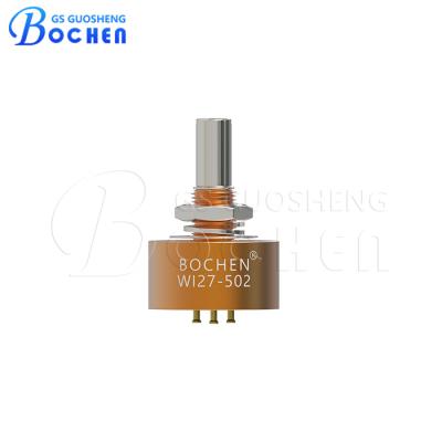 China WI27-502 Conductive Plastic Potentiometer 5kΩ 1W 7/8