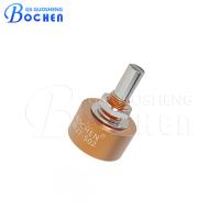 China WI27 23mm Conductive Plastic Potentiometer 1W 1-50 KΩ Resistance 360° Rotation for Industrial Automation for sale