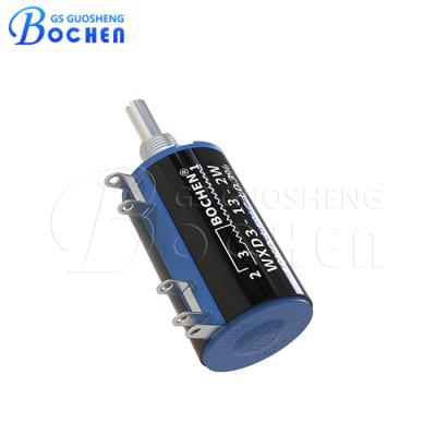 China WXD3-13 10-Turn Wirewound Precision Potentiometer 2W Power Rating 100Ω-100KΩ Resistance Range for sale