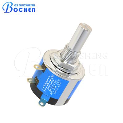China Vishay Spectrol 534 11 2k Precision Rotary Potentiometer 100Ω-100KΩ Range ±0.25% Linearity for sale