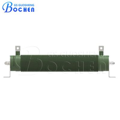 China RXG20A Ribbed Wirewound High Power Resistor 1kW to 2.5kW with ±440ppm/°C Temperature Coefficient for Heavy Duty Machinery for sale