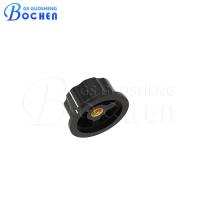 China A03 Aluminum Cap Bakelite Potentiometer Knob for 3590S - 6mm/6.35mm Inner Hole with Brass Insert for sale