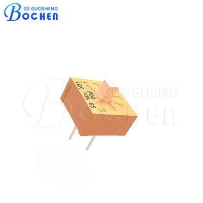 China Fully Sealed Single Turn Cermet 100k Trimmer 3387P-1 Top Adjustment for sale