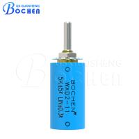China BOCHEN WXD2-11 5k Ohm Wirewound Potentiometer 5% Tolerance for sale