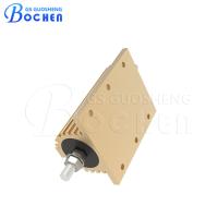 China RX24 250W 10ΩJ Gold Aluminum Housed Wirewound Power Resistor with Screw Terminals for Industrial Applications for sale