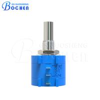 China 3590S Multiturn Precision Rotary Wirewound Potentiometer 2W 10K-100K Ohms with ±0.25% Linearity for sale