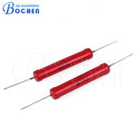 China RI80 High Voltage Dahongpao Glass Glazed Film Resistance 1W2W3W5W Non Inductive Resistors for sale