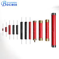 China RI80 High Voltage Dahongpao Glass Glazed Film Resistance 1W2W3W5W Non Inductive Resistors for sale