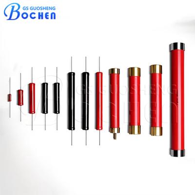 China RI80 High Voltage Dahongpao Glass Glazed Film Resistance 1W2W3W5W Non Inductive Resistors for sale