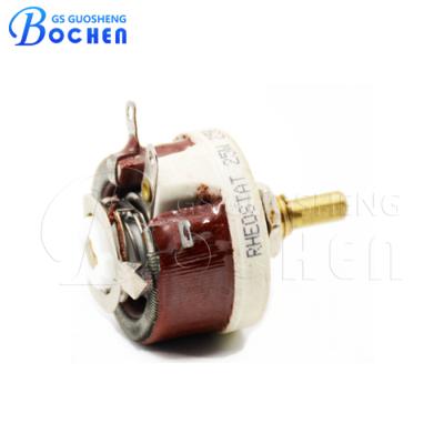 China 50W 100W 150W 200W 300W 500W BC1 Power High Power Sliding Rheostat Rotary Variable Wire Wound Resistor Potentiometer Disc Shape for sale
