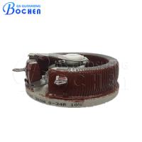 China 50W 100W 150W 200W 300W 500W BC1 Power High Power Sliding Rheostat Rotary Variable Wire Wound Resistor Potentiometer Disc Shape for sale
