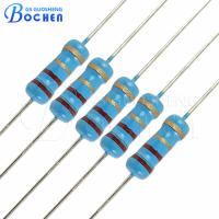 China Precision Metal Film Resistor 1% 2% 5% MF 1/6W 1/4W 1/2W 1W 2W Original Manufacturer Metal Film Resistor for sale