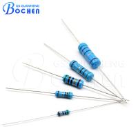 China Precision Metal Film Resistor 1% 2% 5% MF 1/6W 1/4W 1/2W 1W 2W Original Manufacturer Metal Film Resistor for sale