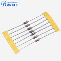 China Wirewound Fuse Resistor 1/8W 1/4W 1/2W 1W 2W 3W 5W 5% Tolerance Winding Metal Film Resistor KNP Wirewound Resistors for sale