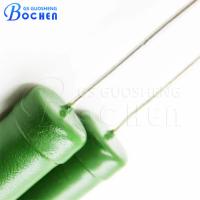 China RI80 Series Resistors High Voltage Glass Glazed Dahongpao Resistance 5W 50mm 5W-20GEGAJ 5W-2GEGAJ 5W-1GEGAJ for sale