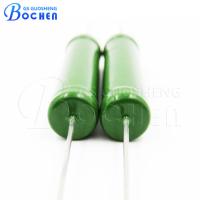 China RI80 Series Resistors High Voltage Glass Glazed Dahongpao Resistance 5W 50mm 5W-20GEGAJ 5W-2GEGAJ 5W-1GEGAJ for sale