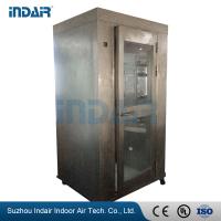 China Stainless Steel Air Shower Room Self - Contained HEPA Filter Equipped For Food Medical for sale