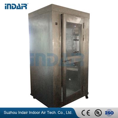China Stainless Steel Air Shower Room Self - Contained HEPA Filter Equipped For Food Medical for sale