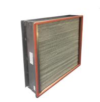 China H13 Heat-Resistant Clean Room HEPA Filters , HEPA Air Filter 450Pa Final Pressure Drop for sale