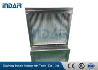 China Polyurethane Sealant Deep Pleated HEPA Filter 610*610mm Aluminum Material for sale