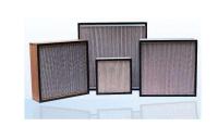 China High Efficiency Terminal HEPA Filter , Clean Room HEPA Filters SUS Frame for sale