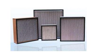 China High Efficiency Terminal HEPA Filter , Clean Room HEPA Filters SUS Frame for sale
