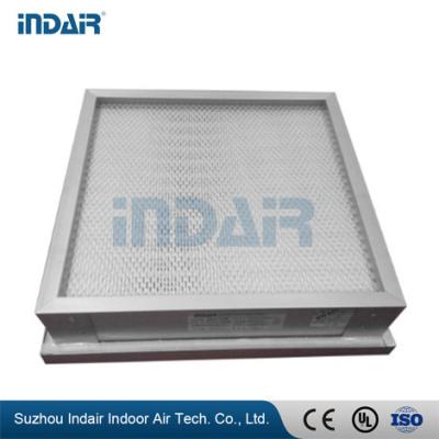 China Space Saving High Efficiency HEPA Filter Well Sealing Performance For GMP Class for sale