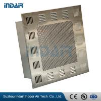 China SS304 Frame Tight Seal HEPA Filter Terminal Box Removable Perimeter Trim / Protective Grill for sale