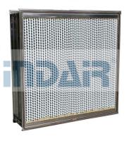 China High Mechanical Strength Clean Room HEPA Filters , SUS304 Frame H13 HEPA Filter for sale