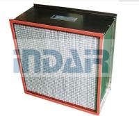 China 500Pa Final Pressure Drop Custom HEPA Filter H13 With 350℃ Heat Resistant Separator for sale