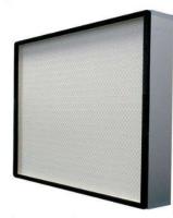 China Mini Pleat Design Clean Room HEPA Filters H12 Low Resistance For FFU Fan Filter Unit for sale