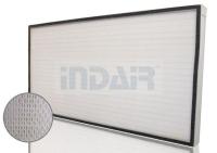 China Mini Pleat Design Clean Room HEPA Filters H12 Low Resistance For FFU Fan Filter Unit for sale